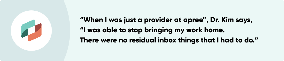 Working as a Provider at apree health – apree health